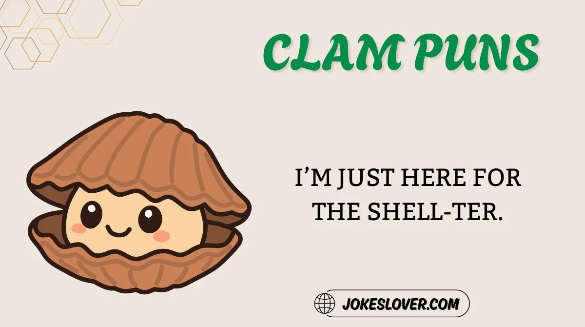 🐚 143+ Clam Puns That’ll Shell You With Laughter For 2026 Updated😄
